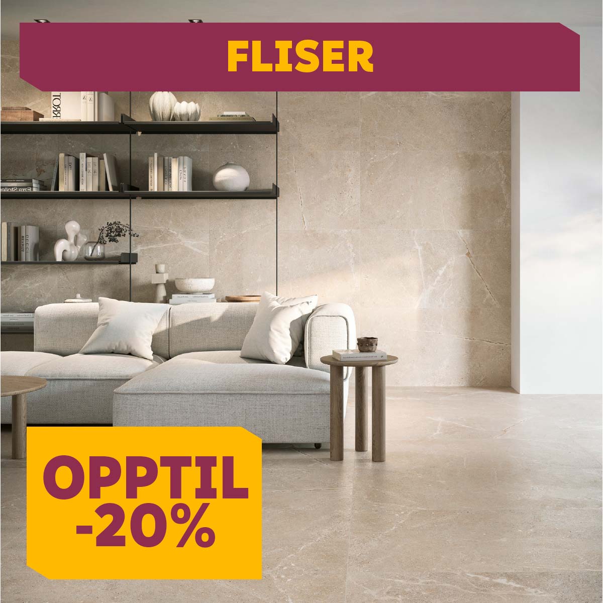 Kjøp VVS, baderomsmøbler, gulvvarme, laminat, fliser og annet til ...