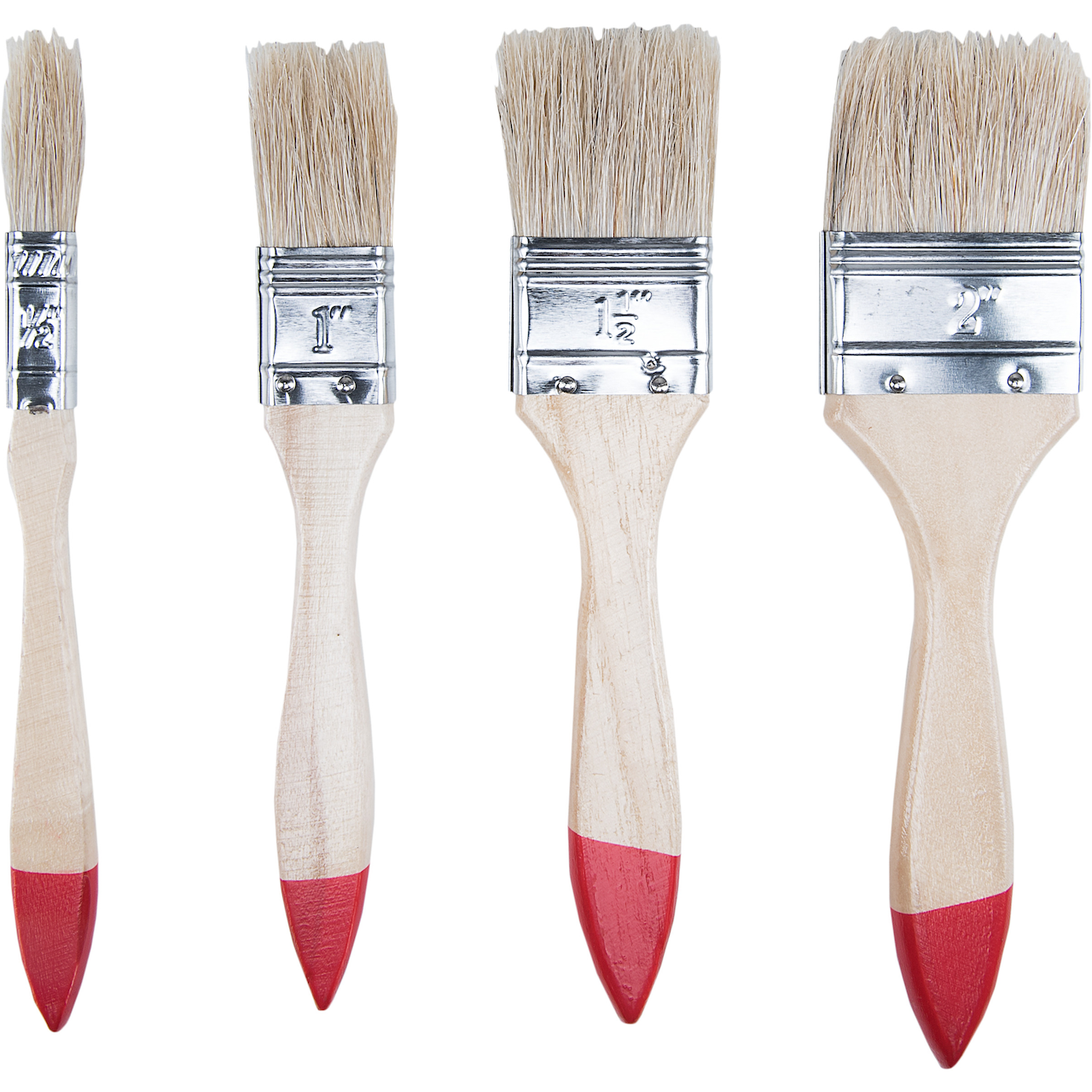 PENSLER 4 STK 1 1/2" - 2" | Megaflis.no