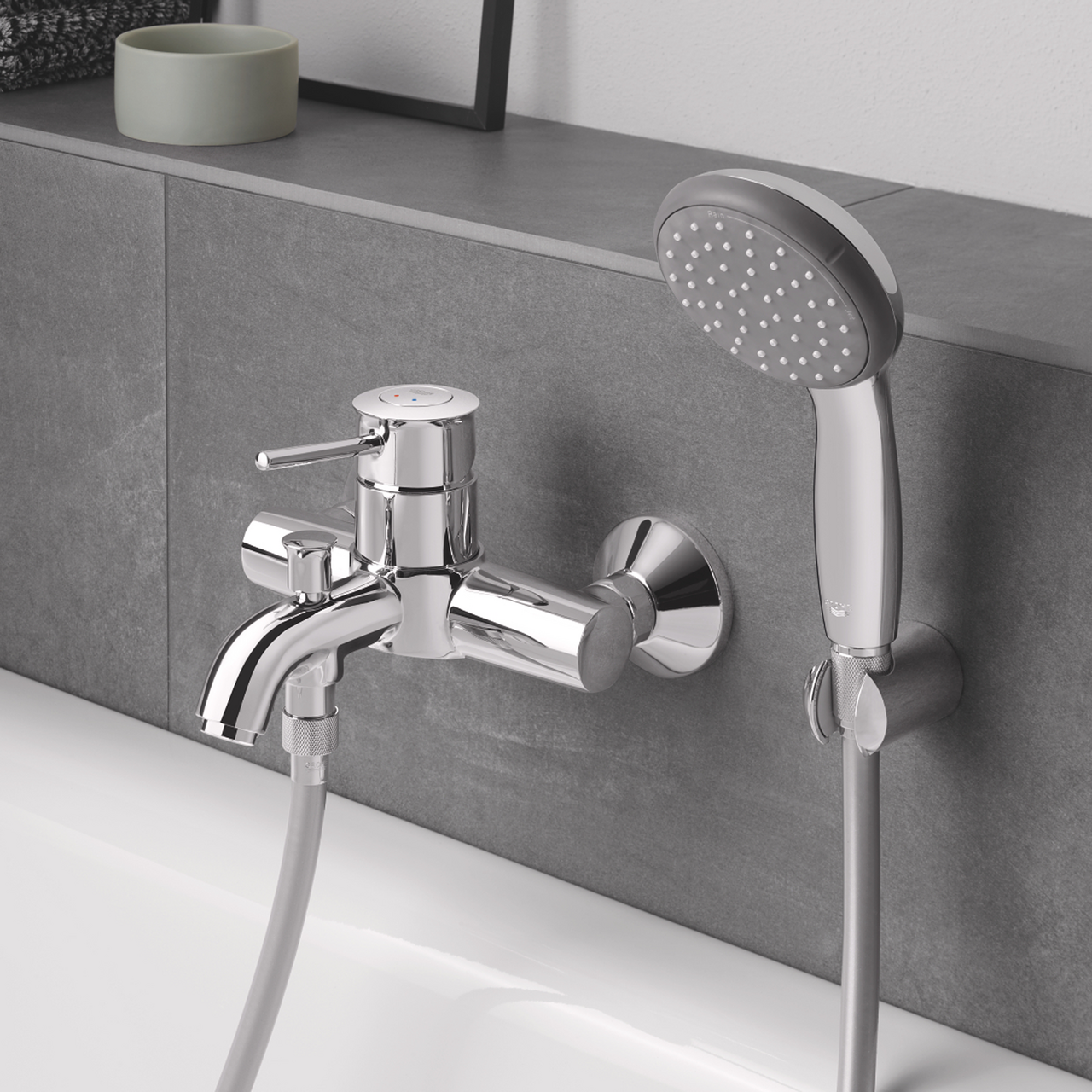 GROHE START CLASSIC KAR- OG DUSJBATTERI KROM | Megaflis.no