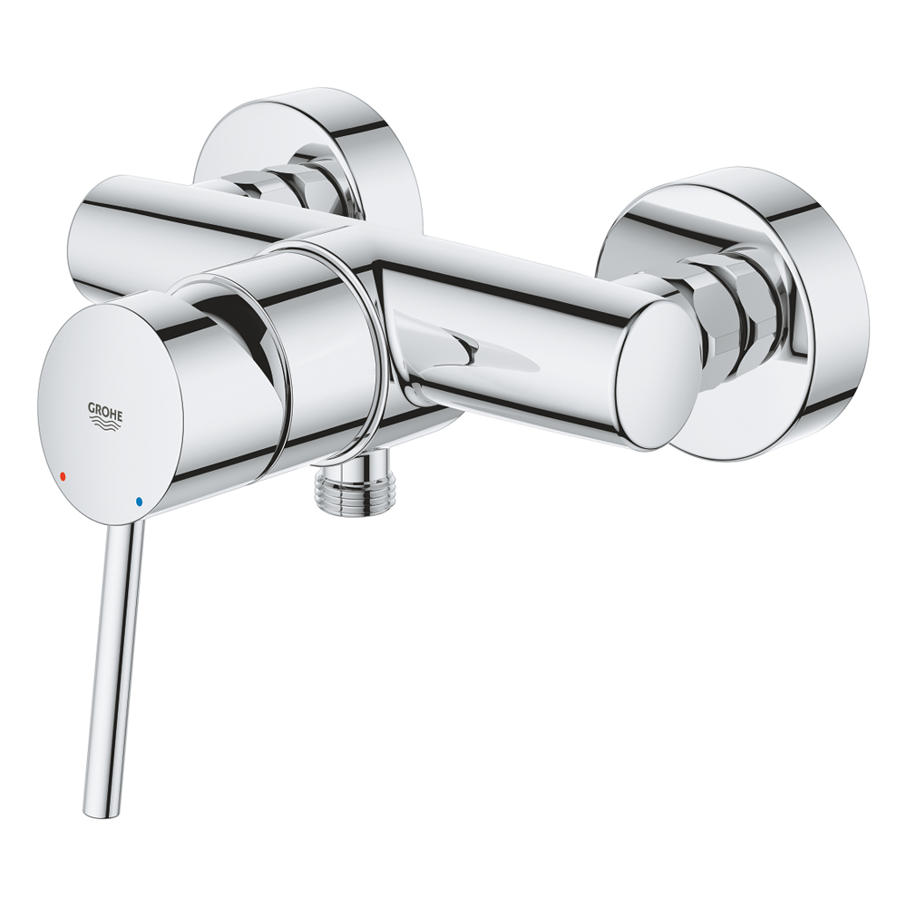 GROHE CLASSIC DUSJBATTERI ETTGREPS KROM | Megaflis.no