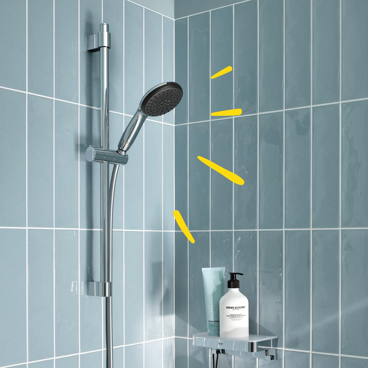 GROHE VITALIO START 110 III DUSJSETT 600 7,4L VER. 2KROM | Megaflis.no
