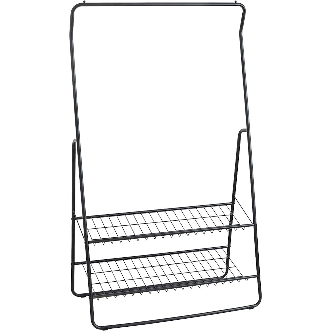 WENKO SHIVA KLESSTATIV M/ 2-SKOHYLLER, SORT | Megaflis.no