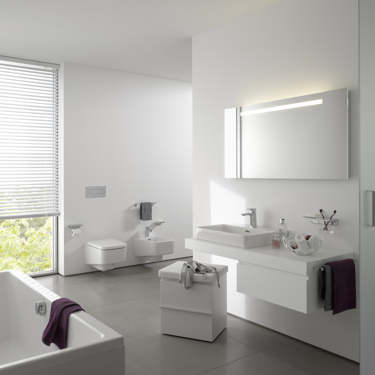 LAUFEN PRO S SERVANT 60X38 CM GLATT UNDERSIDE HVIT | Megaflis.no