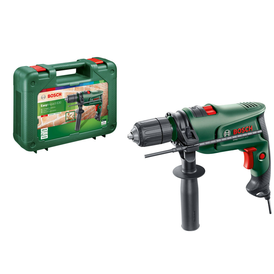 BOSCH SLAGDRILL EASYIMPACT 630W | Megaflis.no