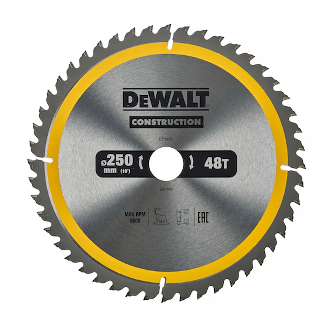 DEWALT SAGBLAD 250X30X48T DT1957 DEWALT | Megaflis.no