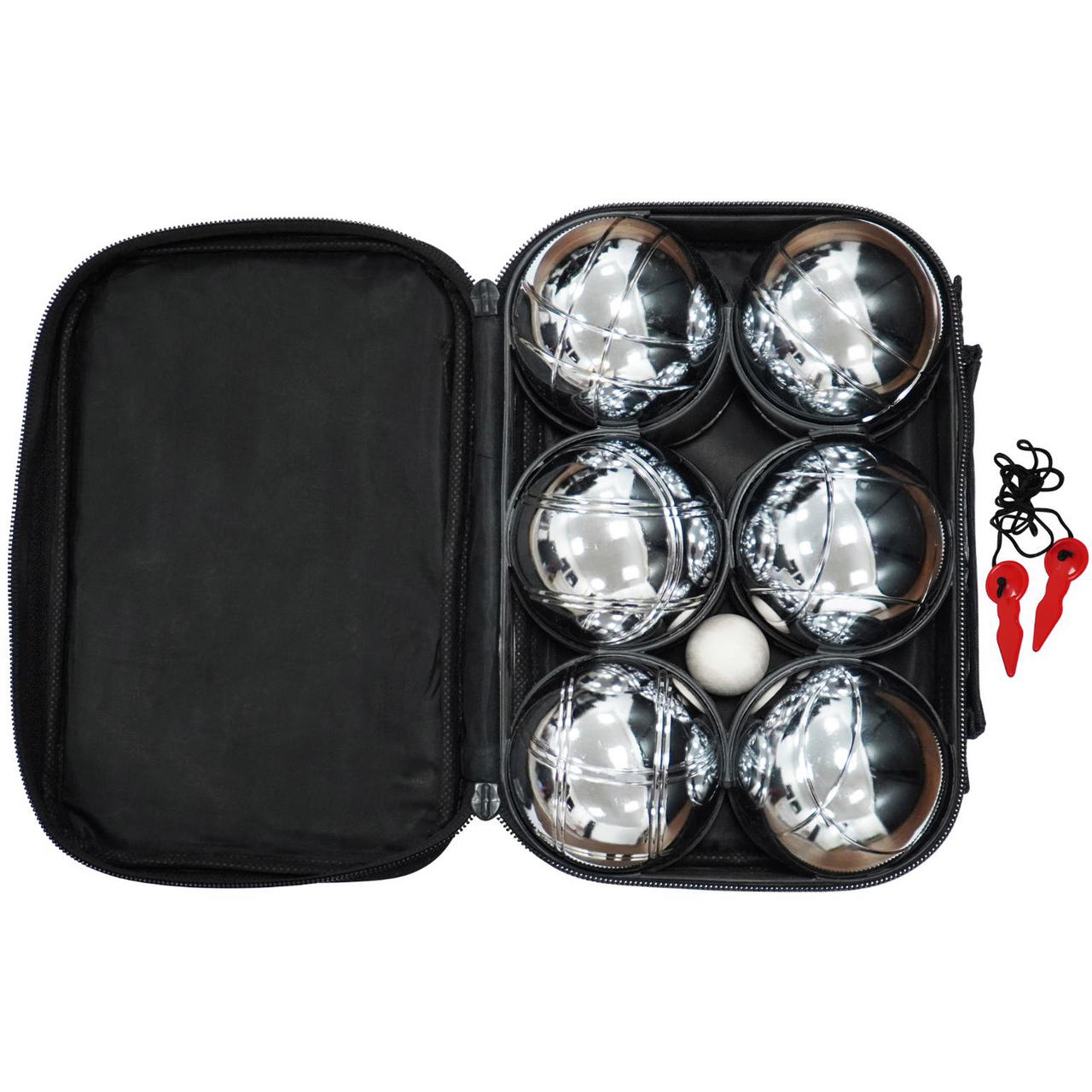 HOME IT PETANQUESPILL MED 6 METALLKULER | Megaflis.no