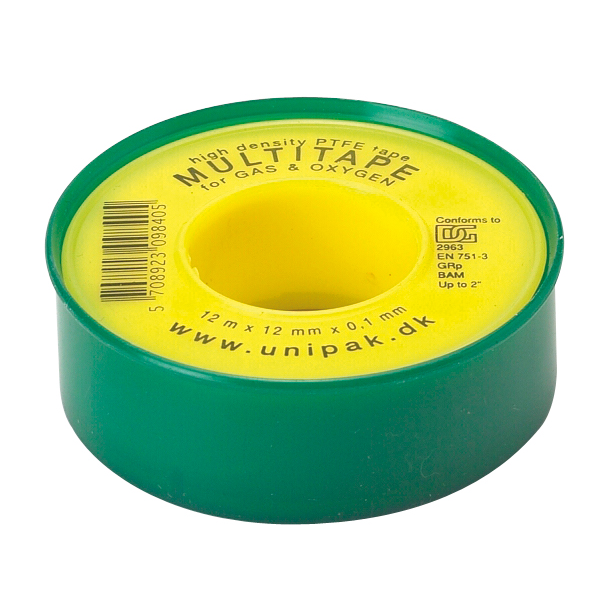 UNIPAK MULTITAPE GJENGETEIP 12M | Megaflis.no