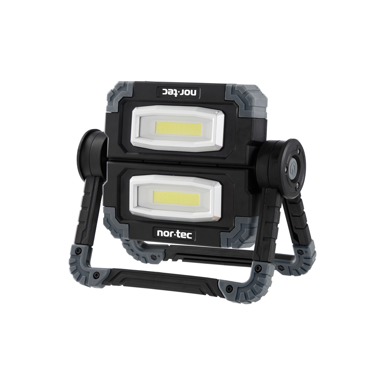 NORTEC ARBEIDSLAMPE LED 2X5W SAMMENLEGGBAR | Megaflis.no