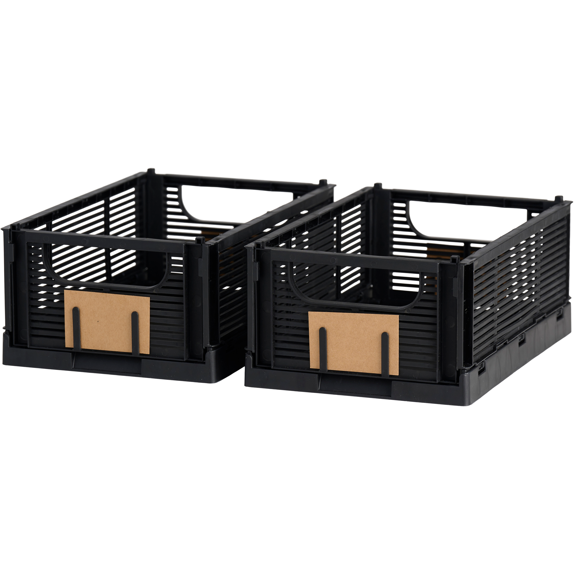 DAY SAMMENLEGGBAR KASSE 2STK 25X16.5X10CM SORT | Megaflis.no