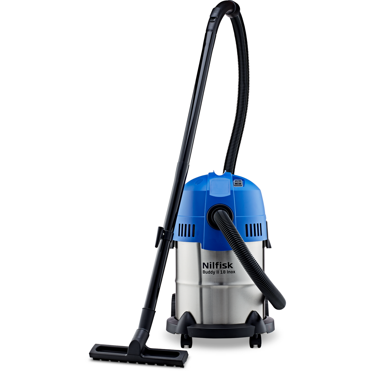 NILFISK BUDDY II 18 L INOX STØVSUGER | Megaflis.no