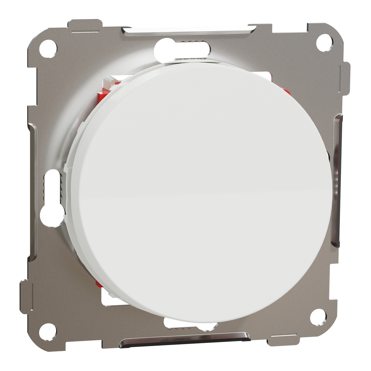 ELKO ONE BRYTER 6/1 MED SKRUTILKOBLING RENHVIT IP21 | Megaflis.no