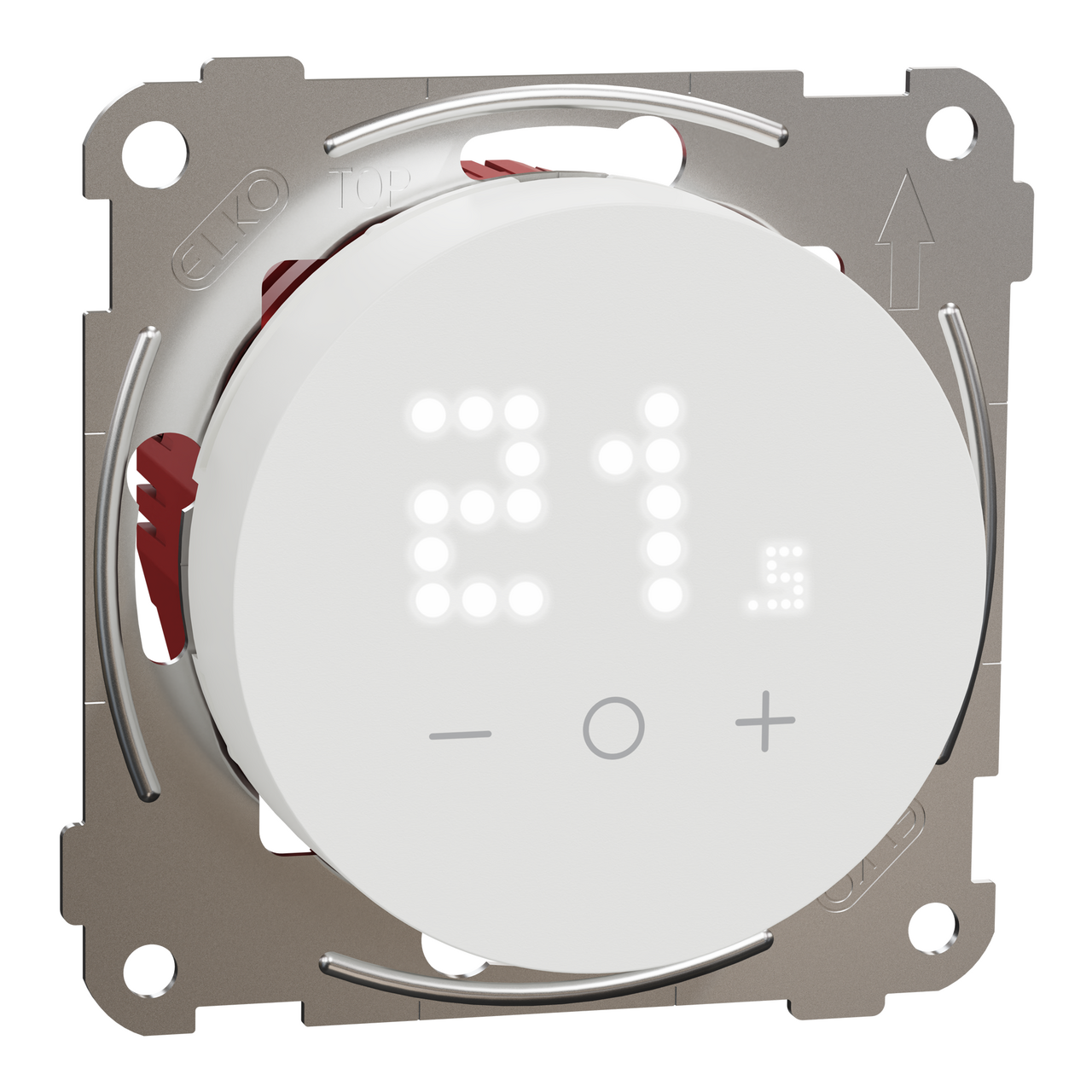 ELKO ONE TERMOSTAT MED MATTER RENHVIT | Megaflis.no