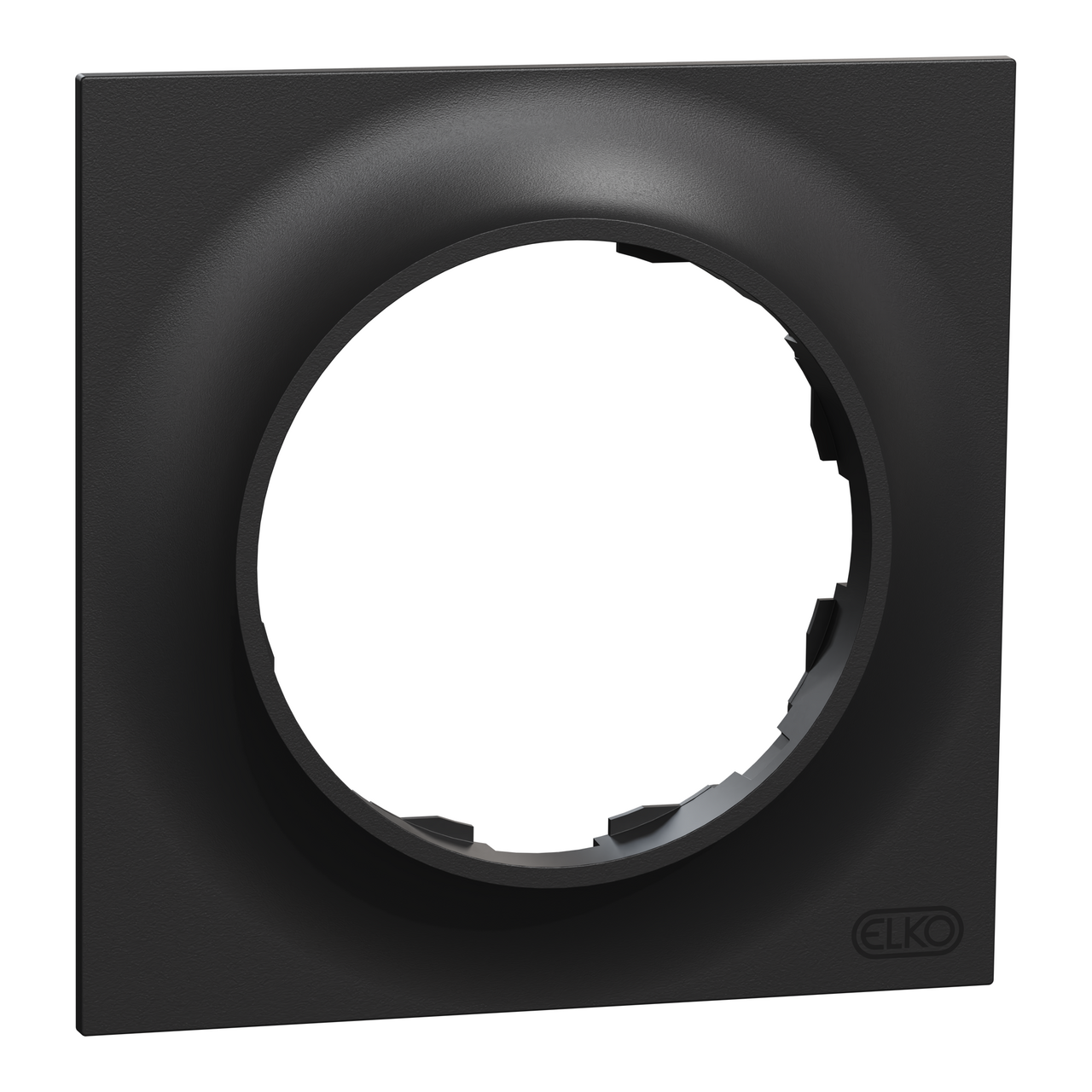 ELKO ONE RAMME 1-HULL SORT | Megaflis.no