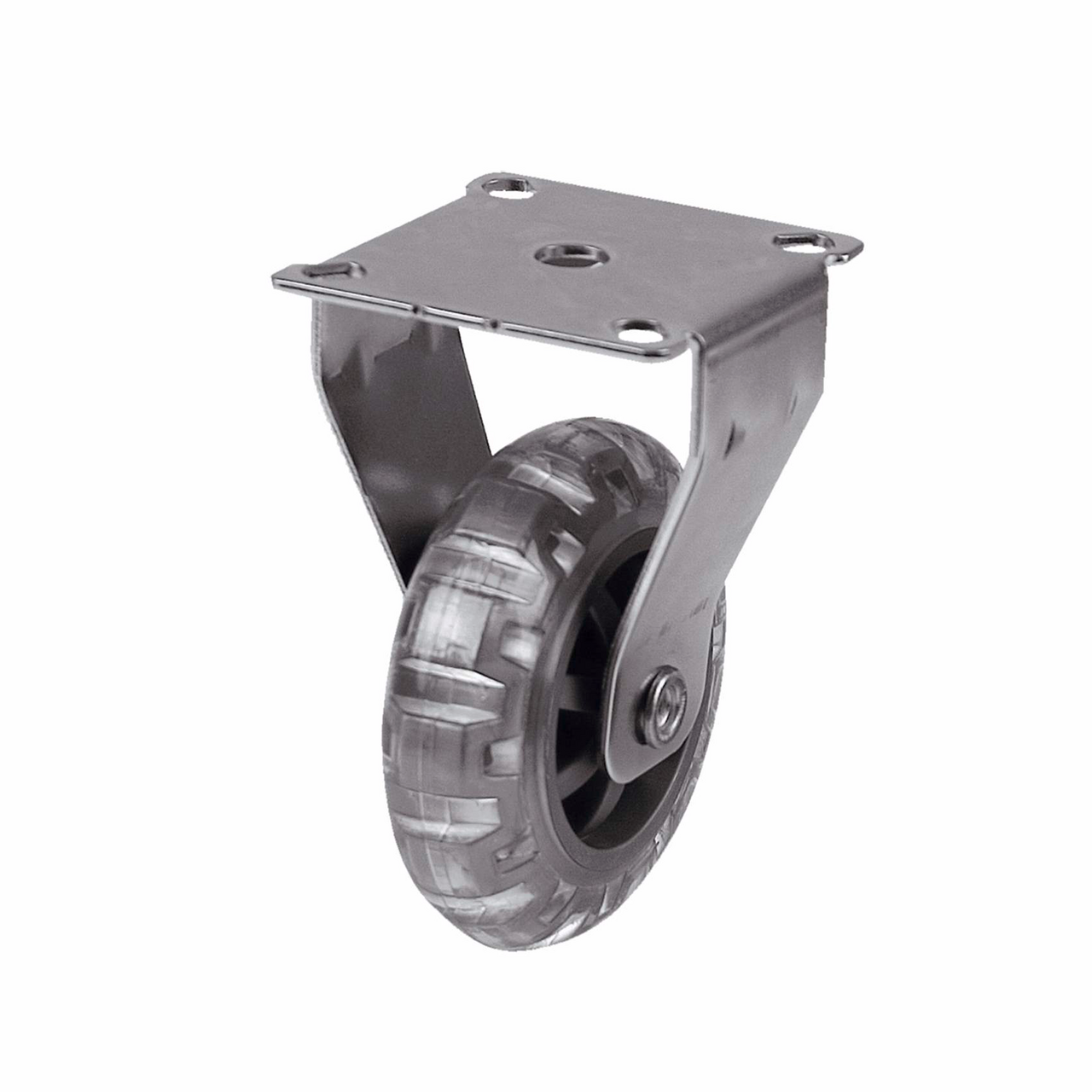 THEOFILS FAST HJUL MED PLATE 75MM | Megaflis.no