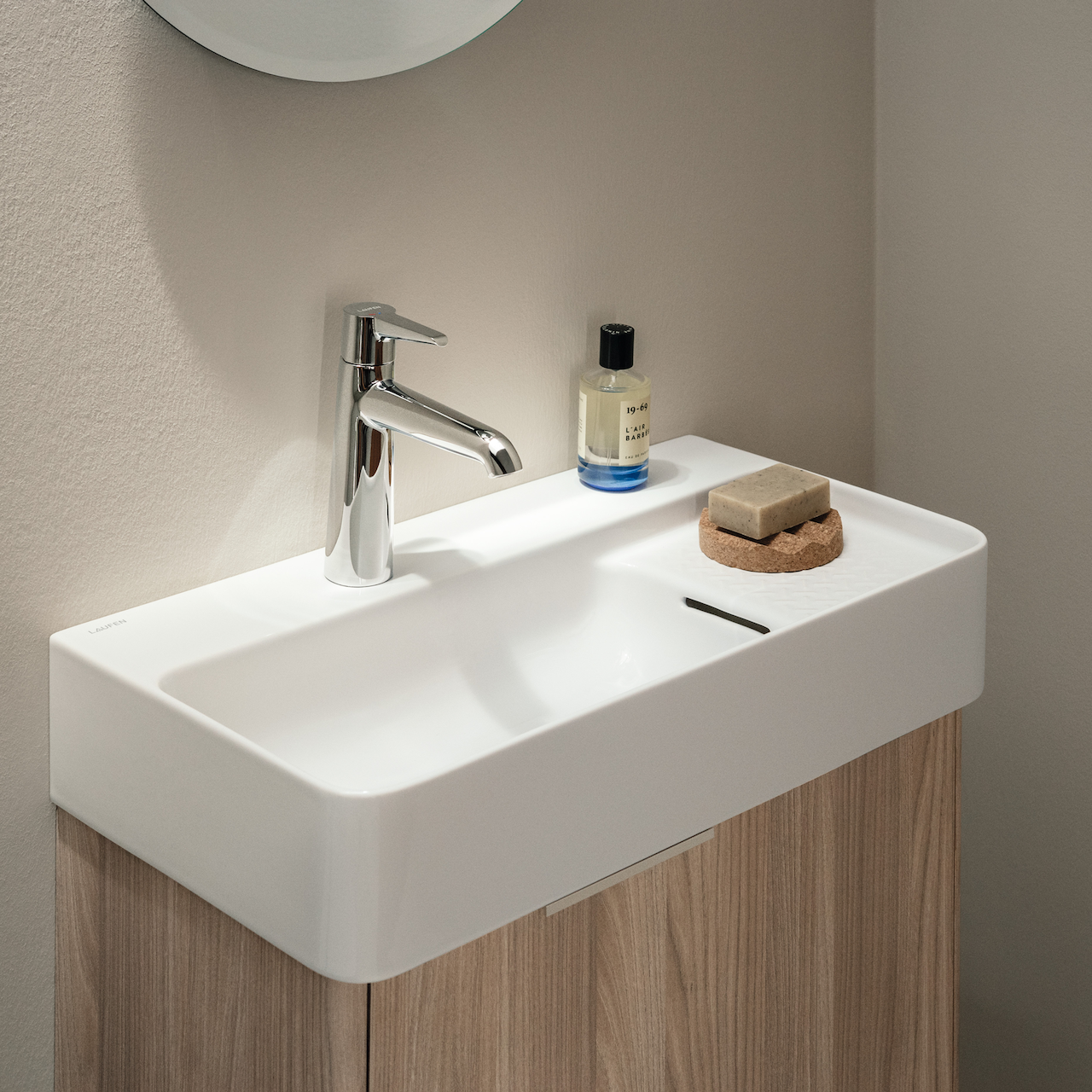 LAUFEN VAL SERVANT 60X31 CM HVIT | Megaflis.no
