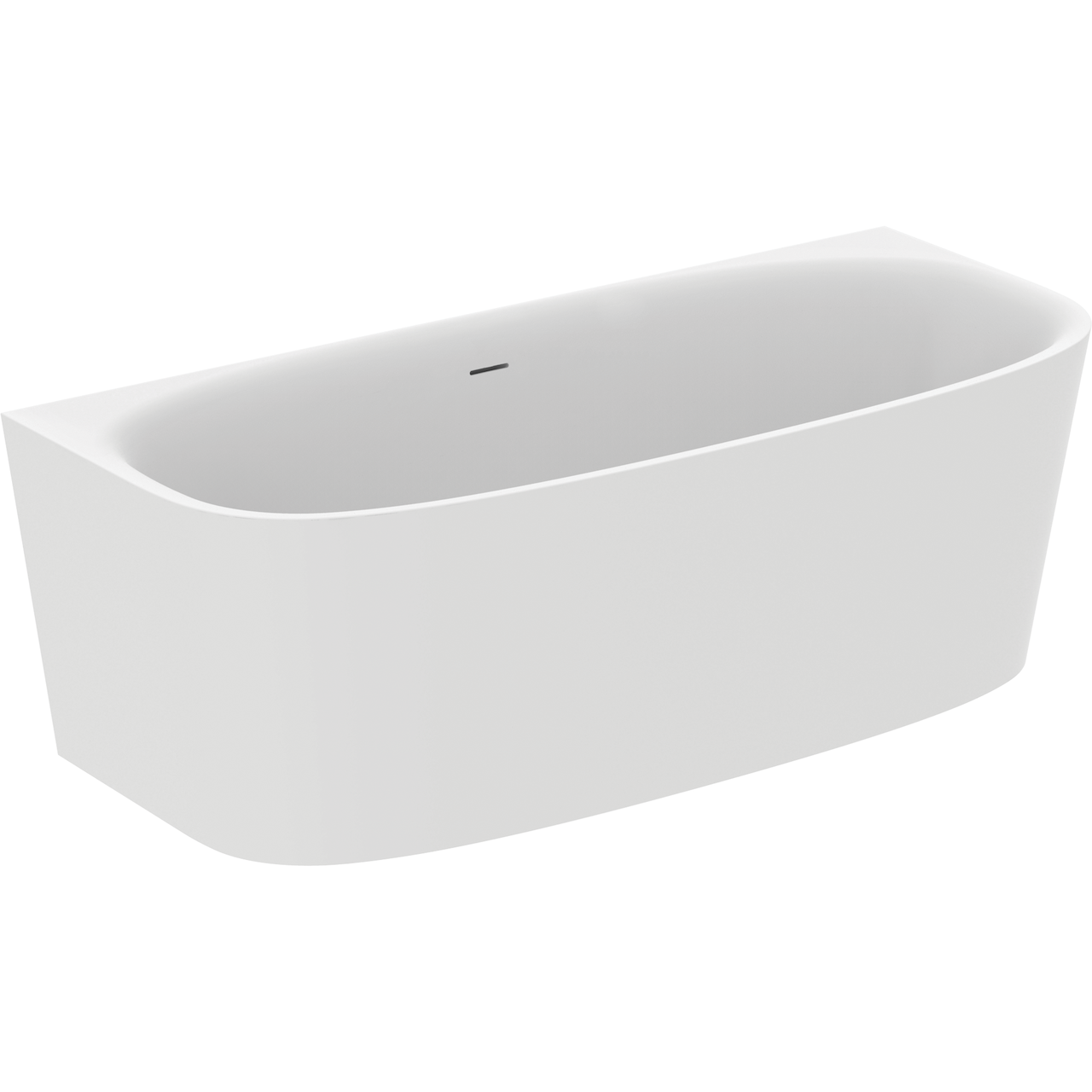 IDEAL STANDARD DEA BADEKAR 180X80 BACK TO WALL MATT HVIT | Megaflis.no